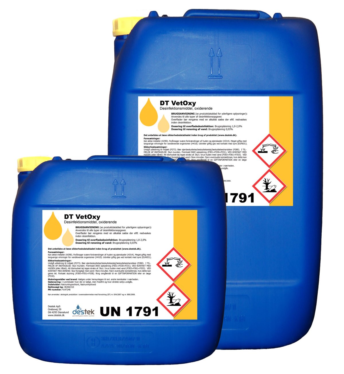 DT VetOxy - Stalddesinfektion - Destek ApS